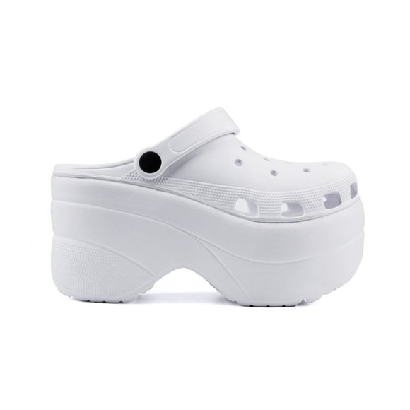 Cape Robbin | Shoes | Cloud White Platform Clog | Poshmark